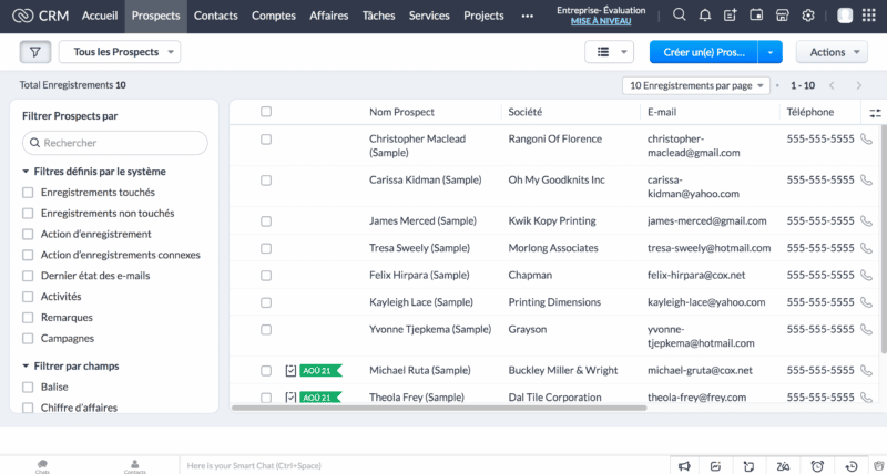 Notre avis sur Zoho CRM - Analyse et Test Complet (MAJ 2026)