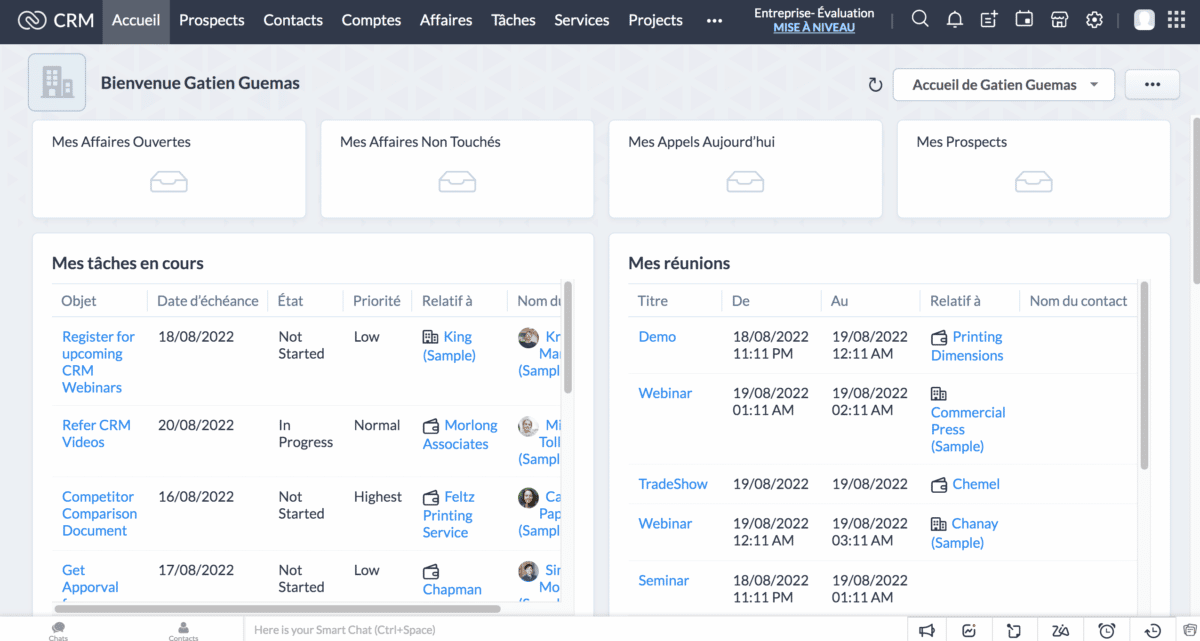 Notre avis sur Zoho CRM - Analyse et Test Complet (MAJ 2025) Notre avis sur Zoho CRM - Analyse et Test Complet (MAJ 2025)
