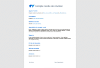 Compte rendu de réunion : 5 modèles gratuits & 9 conseils