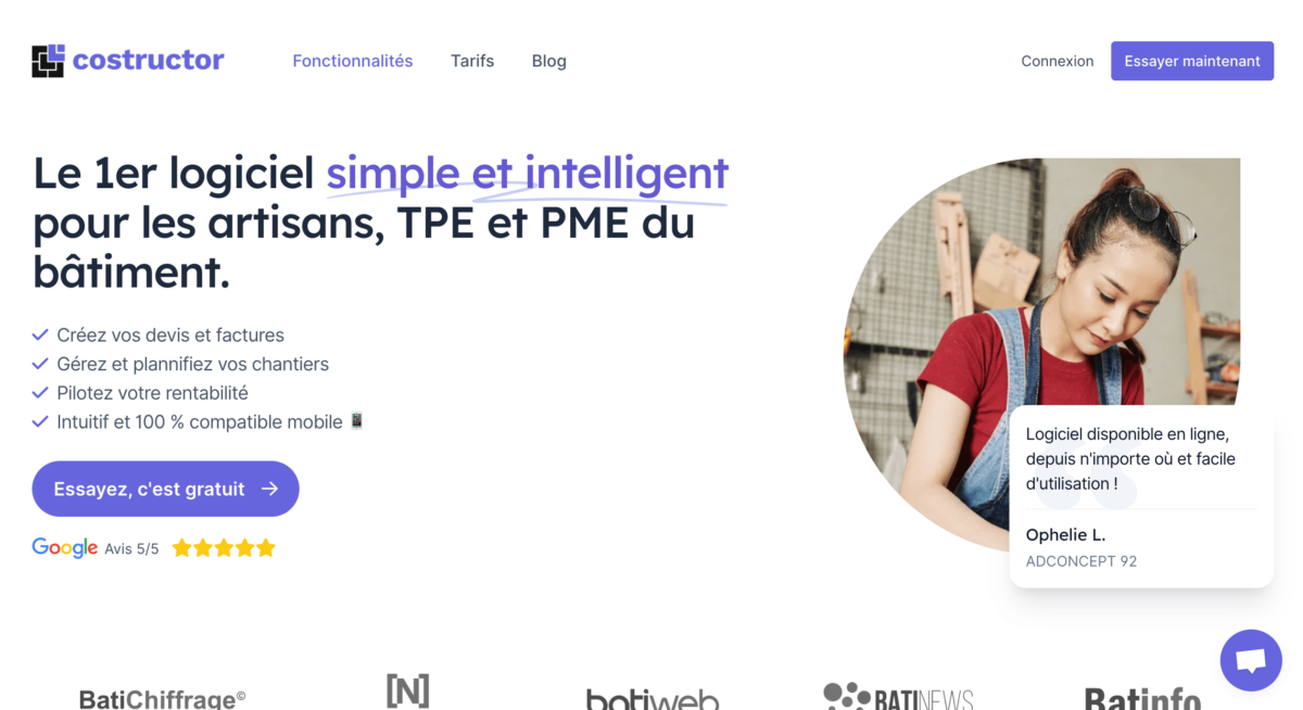 Les 10 Meilleurs Logiciels de Gestion BTP en 2025
