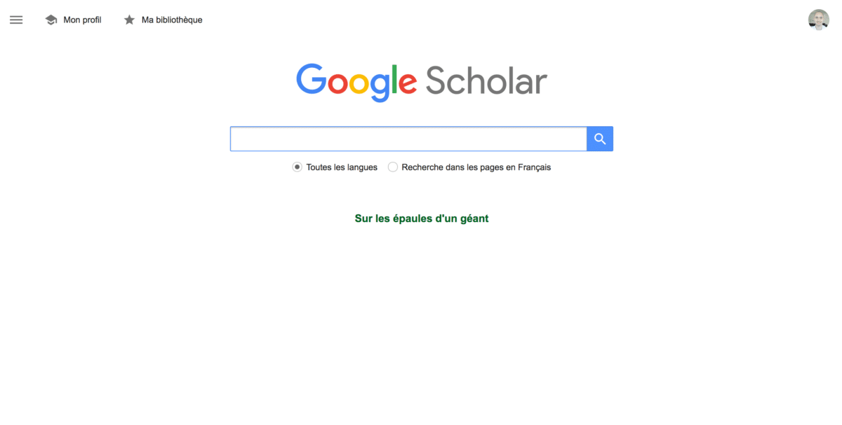Quels sont les moteurs de recherche académiques